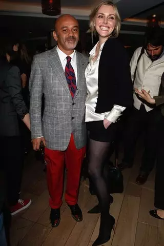 Christian Louboutin und Sophie Dahl