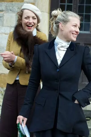 Lady Sitwell et Philippa Holland