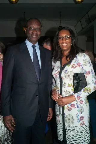 Tidjane Thiam en Annette Thiam