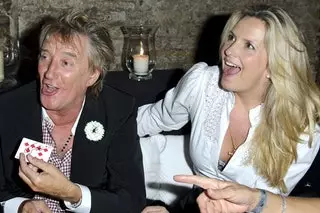 Rod Stewart na Penny Lancaster