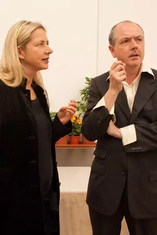 Iwona Blazwick și Adrian Dannatt