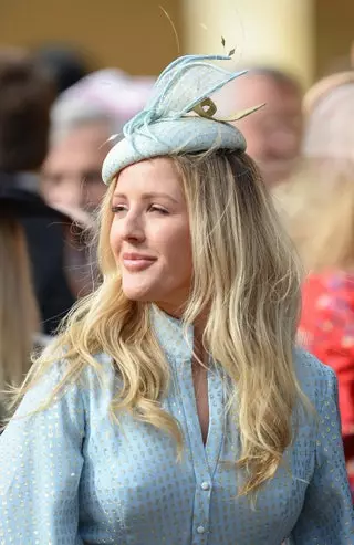 Het bijwonen van de bruiloft van prinses Eugenie en Jack Brooksbank in St George's Chapel Windsor Castle 2018