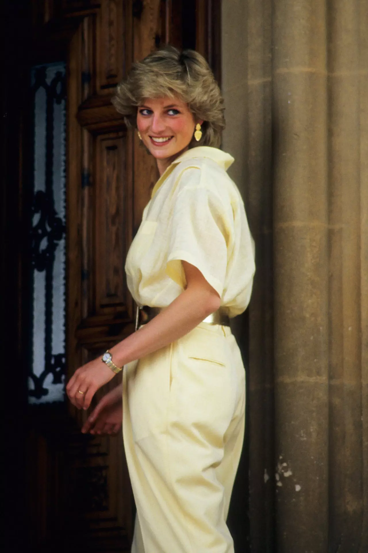 Si Diana Princess of Wales ay nagbakasyon sa Majorca Spain noong Agosto 10, 1987.