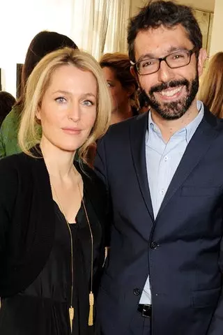 Gillian Anderson ir Paulas van Zylas