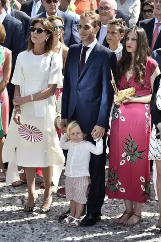 Princess Caroline of Hanover Andrea Casiraghi Sacha Casiraghi û Tatiana Casiraghi