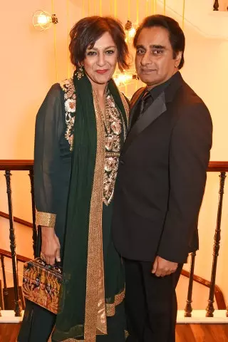 Meera Syal at Sanjeev Bhaskar