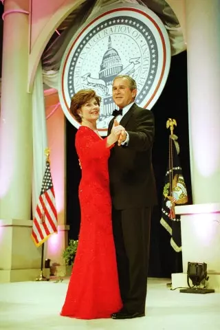 George W. Bush na Laura Bush 2001