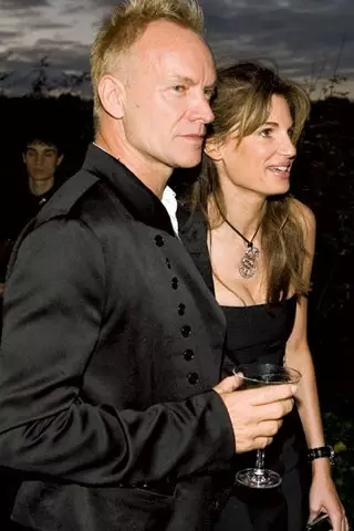 Gordon Sumner e Sra Jemima Khan