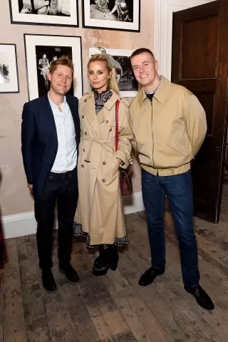 Christopher Bailey Laura Bailey và Alasdair McLellan