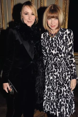 Frida Giannini și Anna Wintour