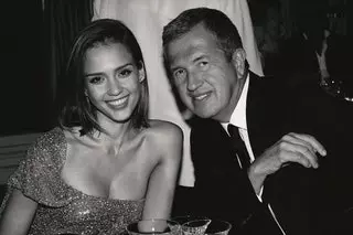 Jessica Alba și Mario Testino