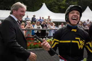 Wesley Ward og Frankie Dettori