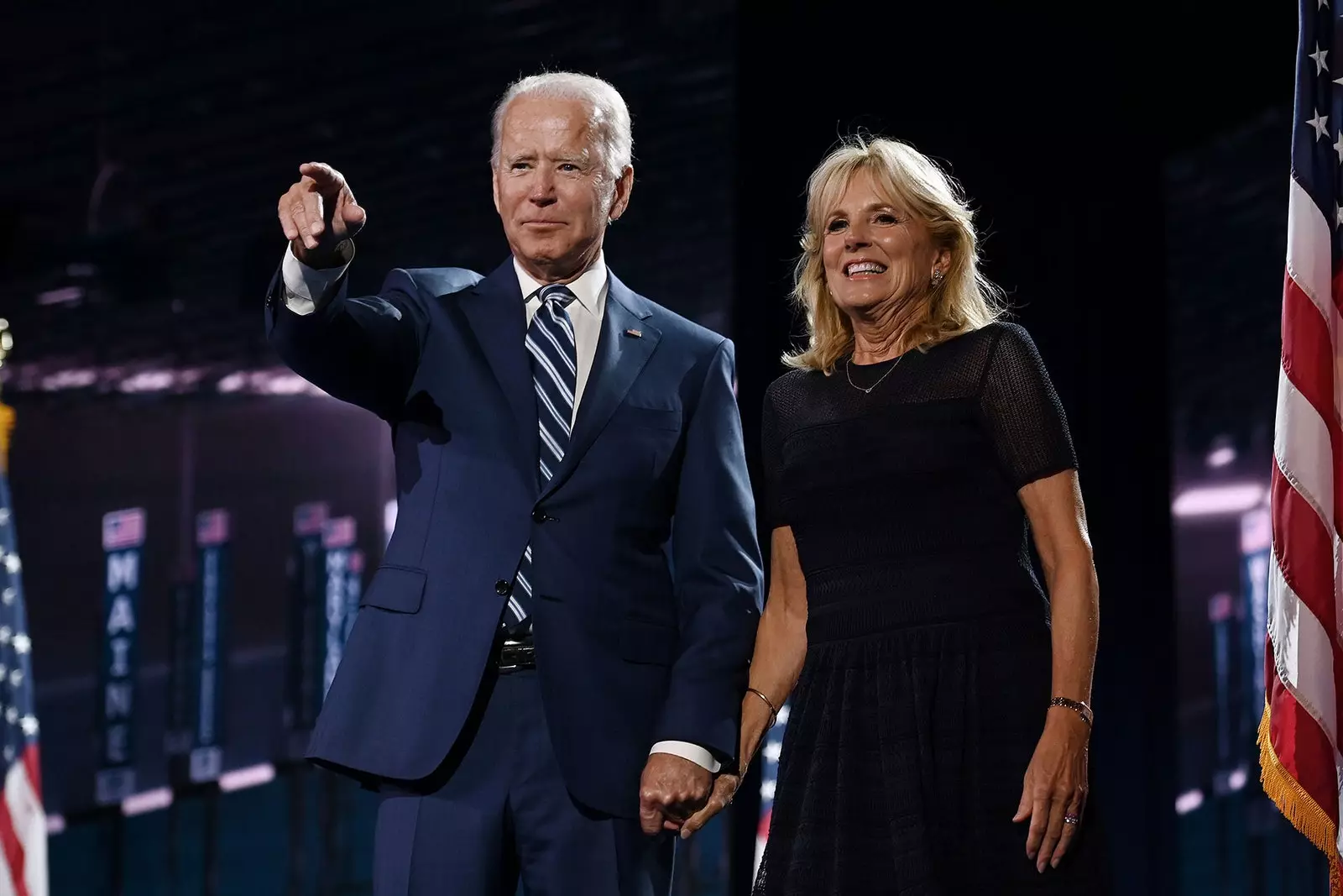 ប្រធានាធិបតី Joe Biden និងស្ត្រីទីមួយ Jill Biden