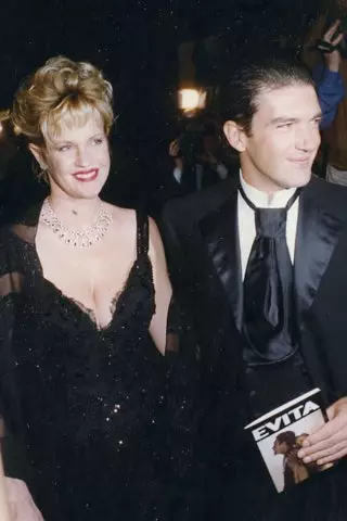 Melanie Griffith ac Antonio Banderas