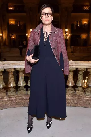 Kristin Scott Thomas ຢູ່ Stella McCartney AW18