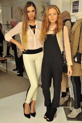 Amber Le Bon und Clara Paget