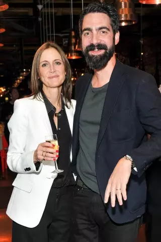 Caroline Belhumeur und Aaron Levine